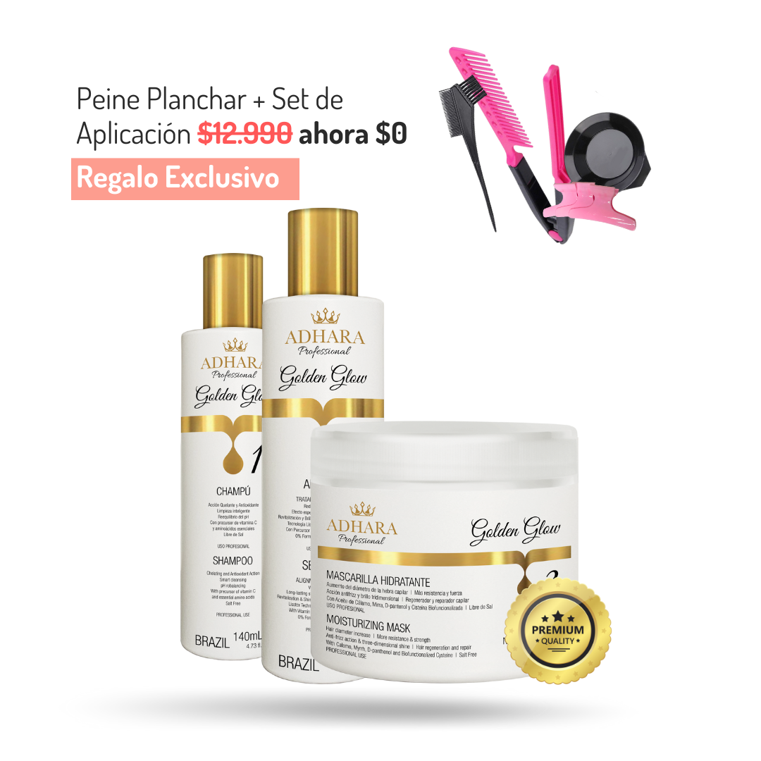 Kit Alisado en Casa Premium + Peine Planchado y Set (Regalo) – Somos Adhara